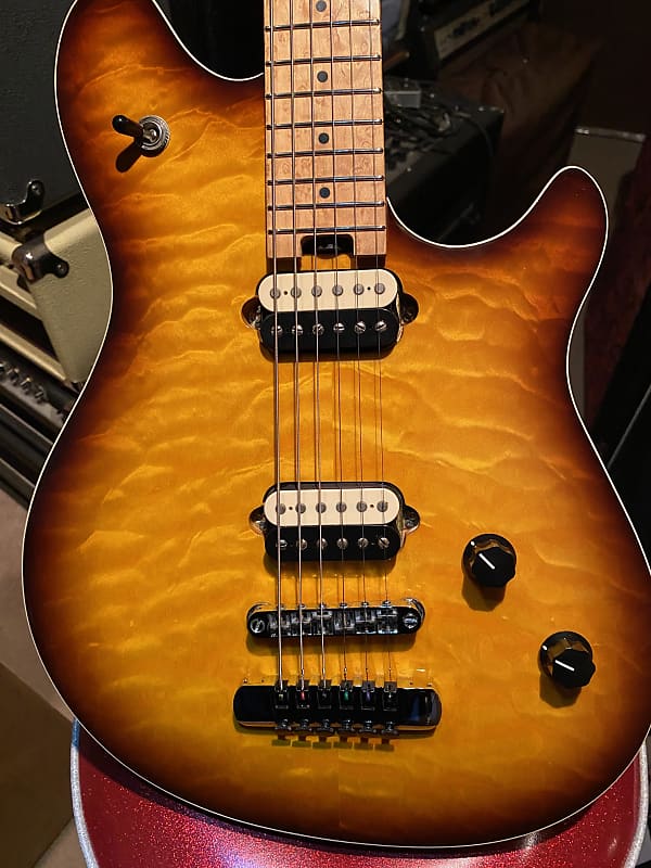 EVH Wolfgang Special MIJ 2012, Amber Burst, Killer Curly | Reverb
