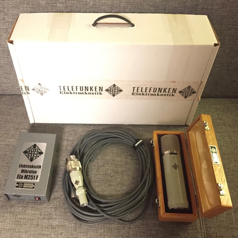 Telefunken ELA M 251 F Tube Microphone | Reverb