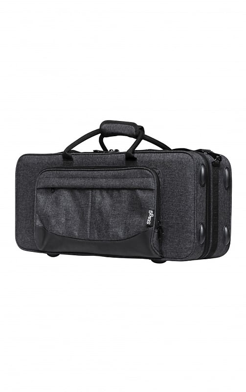 Stagg SC-AS-GY - Etui semi-rigide pour saxophone alto, gris | Reverb