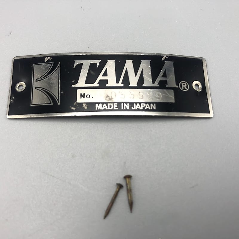 Tama Tama Imperialstar Superstar Concert Tom Drum Badge Japan | Reverb