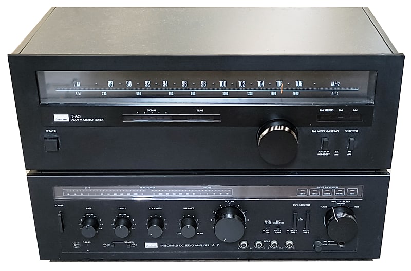 Vintage Sansui A7 Stereo Amplifier and T60 Stereo | Reverb Australia
