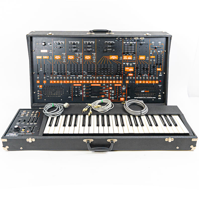 ARP 2601 v2.0 with 3620 Keyboard – Iconic Orange-on-Black | Reverb