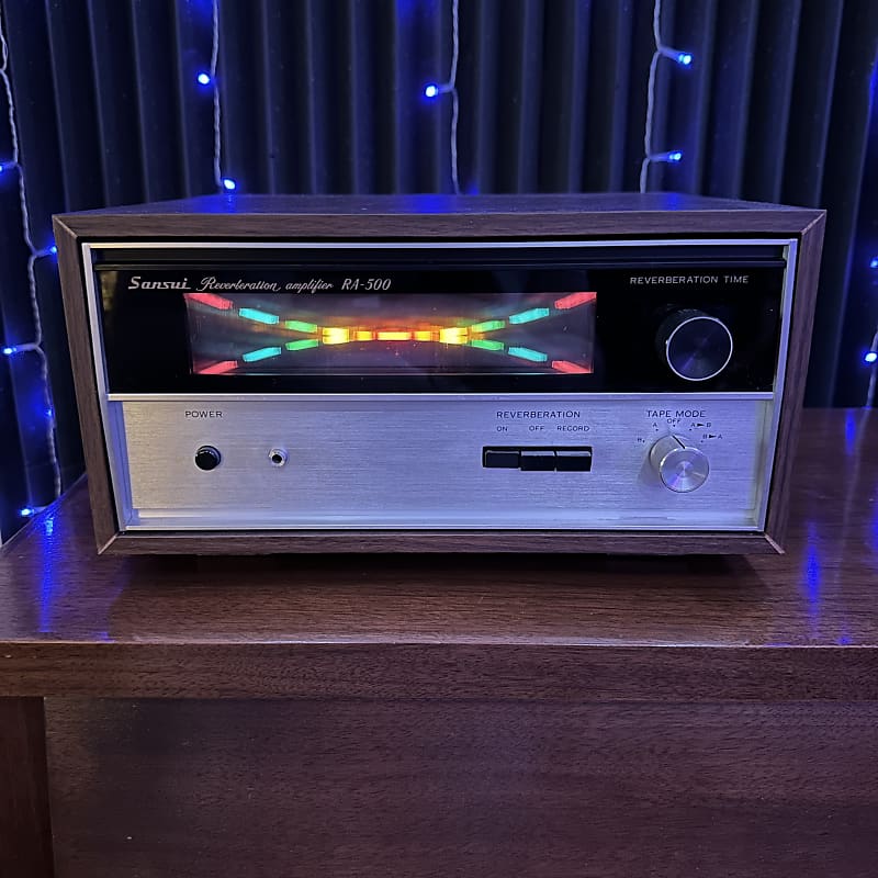 Sansui RA-500 1970's Reverberation Amplifier - Spring Reverb | Reverb