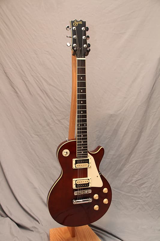 Scott LP Single Cut 1970s Walnut | Reverb