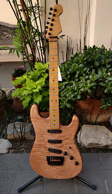 Warmoth Custom Build electric Guitar w/ Single Coil EMG | Reverb