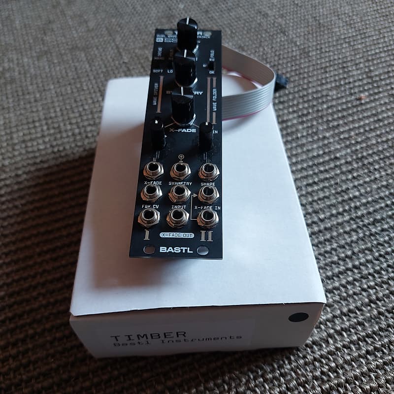 BASTL Instruments Timber dual waveform lumberjack - Black | Reverb