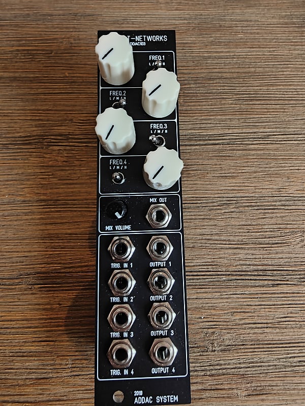 ADDAC 103 T-Networks Eurorack 4 Voices Percussion Module | Reverb