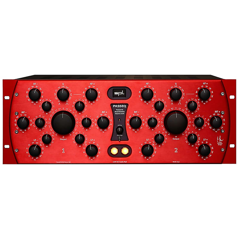 SPL PASSEQ Mastering Equalizer, Red Regular | Reverb