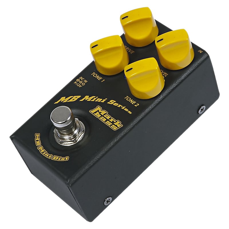 Markbass MB Mini Dist Compact Bass Distortion Effects Pedal | Reverb