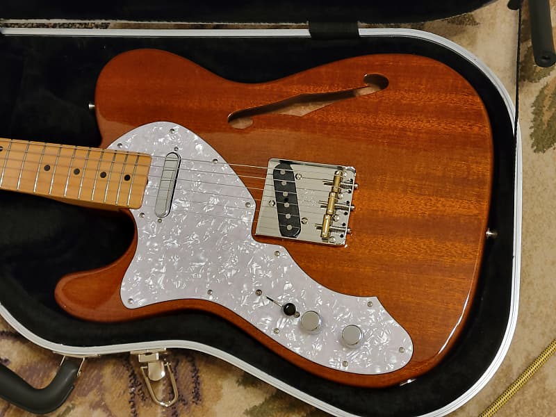 Lefty CIJ Fender Japan '69 Telecaster Thinline 2004 Left | Reverb