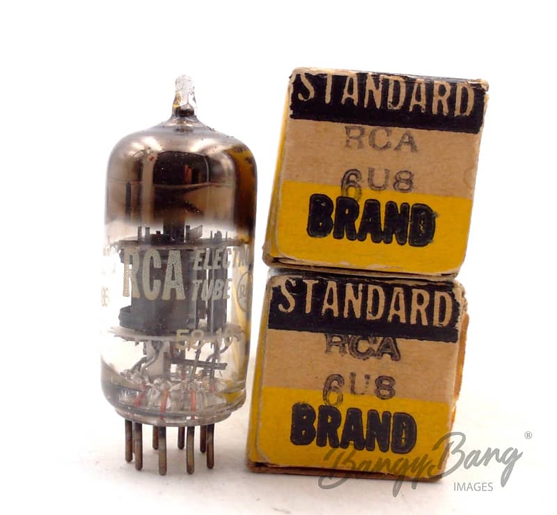 2 RCA 6U8 Triode Pentode VHF Radio/Television Mixer | Reverb