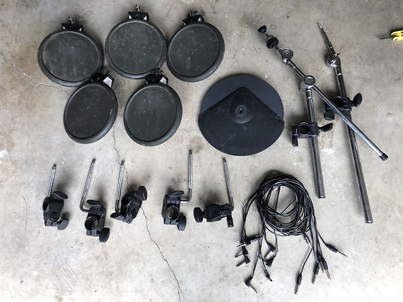 Roland PD-6 Pads CY-6 + Hardware Mounts | Reverb