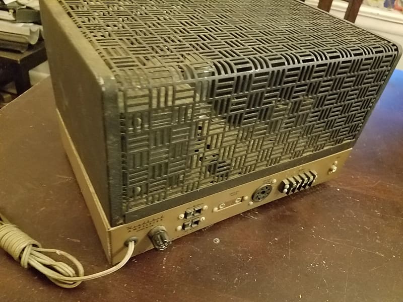 Heathkit W-5M Monoblock KT66 25 Watt Tube Power Amplifier and | Reverb