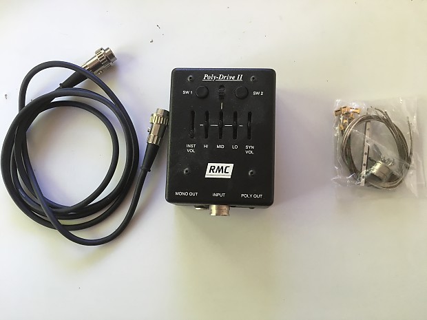 RMC Poly-Drive II Preamp and Acoustic Gold Pickups | Reverb