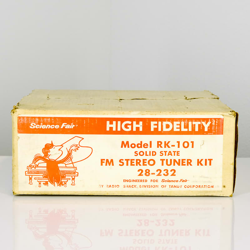 Radio Shack Model RK-101 FM Stereo Tuner Kit | Reverb
