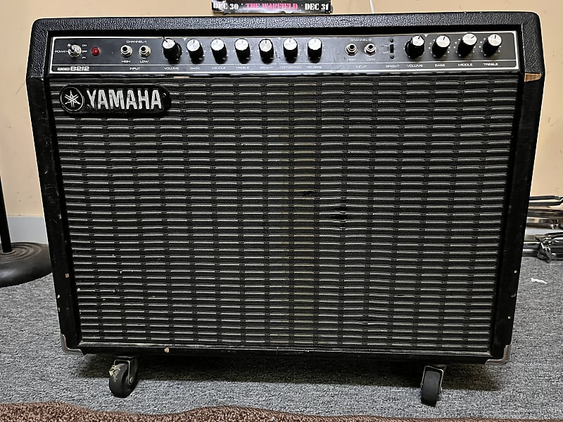 Yamaha Hundred B212 70’s Black Tolex | Reverb