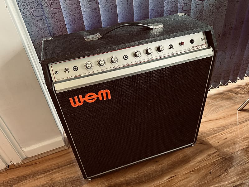 WEM Dominator 45 AP Late 1970s - Black | Reverb UK