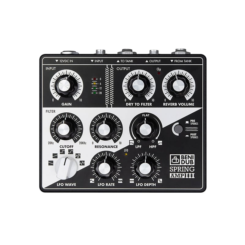 Benidub: Spring Amp III Desktop Spring Reverb Preamp | Reverb