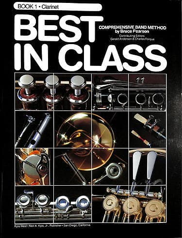 Best In Class Book 1 - Bb Clarinet | Reverb