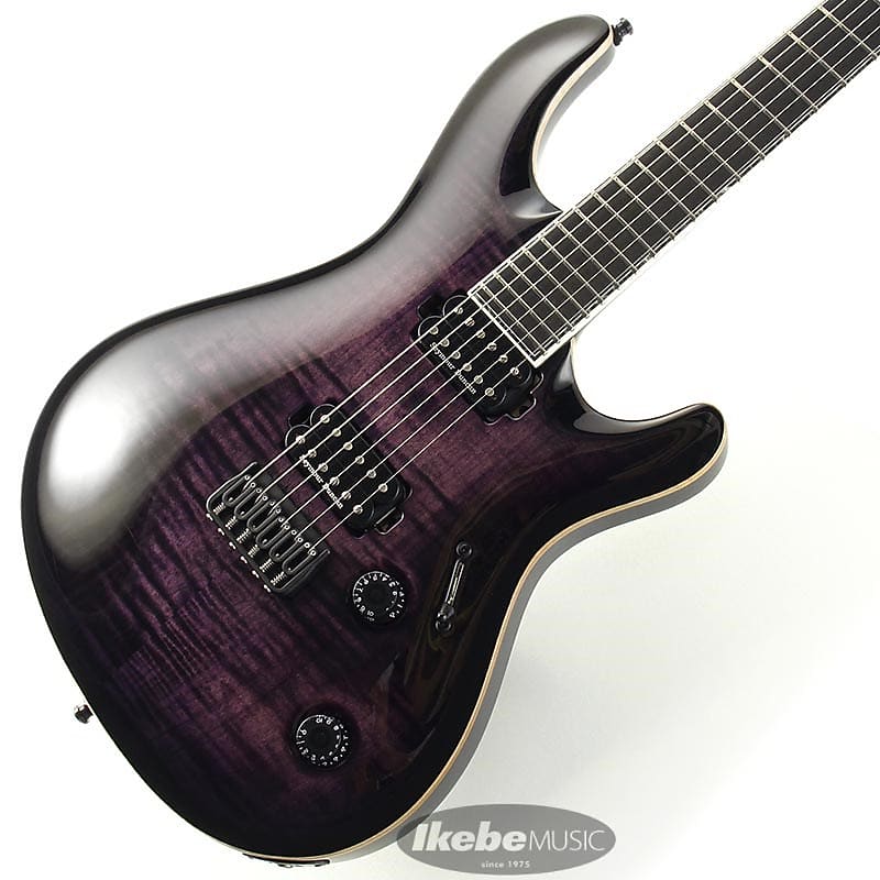 MAYONES Regius Core Classic 6 Trans Dirty Violet Burst Gloss | Reverb