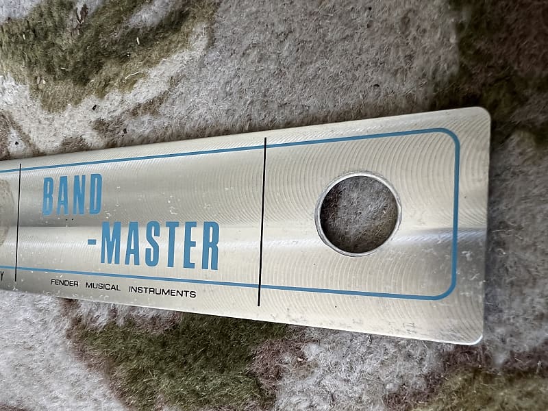 Fender Bandmaster 1968 Silver | Reverb