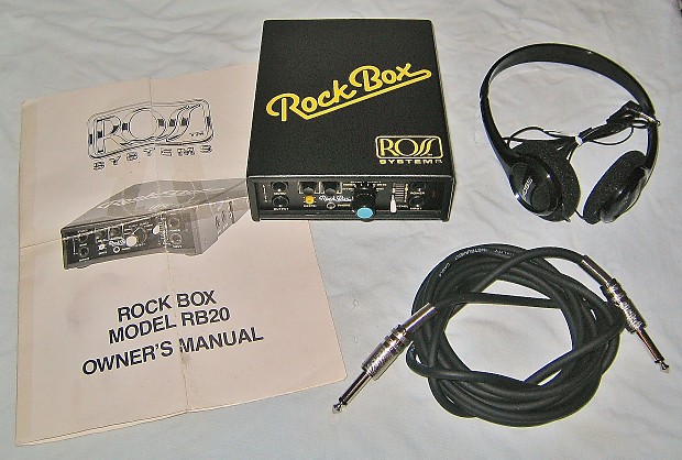 Ross RB20 Rock Box Headphone Amp - Rockman - Free Shipping | Reverb