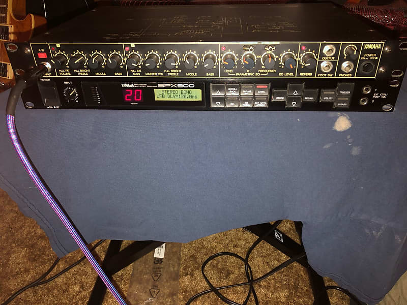 Yamaha PG-1 Rackmount Guitar Preamp 1980's - Black | Reverb Australia