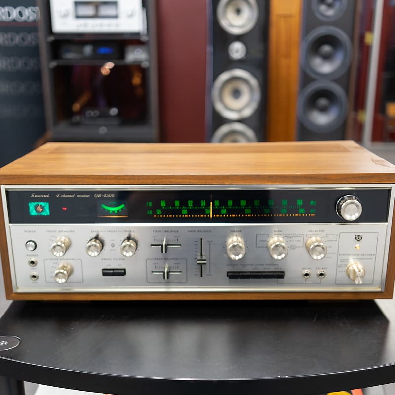 Sansui QR-4500 4 Channel Quad / Stereo Receiver w/ Original | Reverb