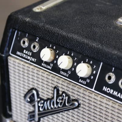 1963 Fender Bassman Vintage Blackface White Knob Piggyback | Reverb