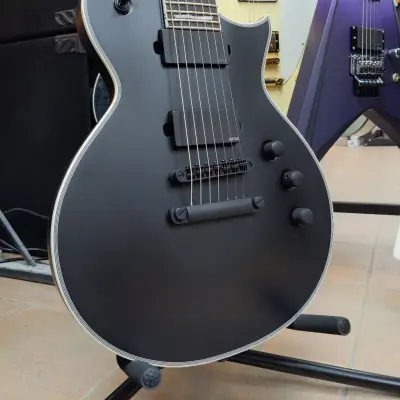 ESP LTD EC-407 7 Cordes - Black Satin | Reverb Canada
