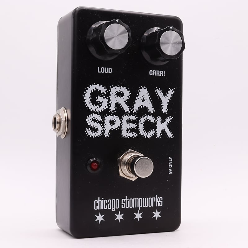 Chicago Stompworks Gray Speck OD Overdrive Preamp 250 grey | Reverb UK