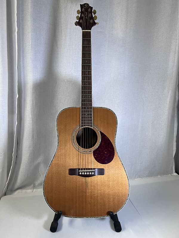 Mid 90s Greg Bennett acoustic guitar D-8 | Reverb