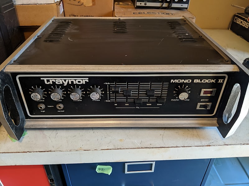 Traynor MonoBlock II 1970 - Black | Reverb Canada