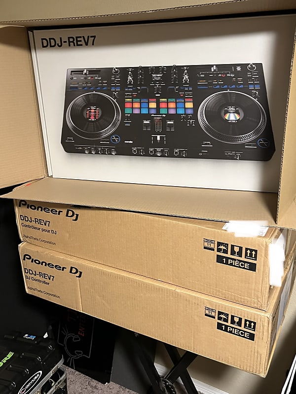 Pioneer DDJ Rev7 Black | Reverb