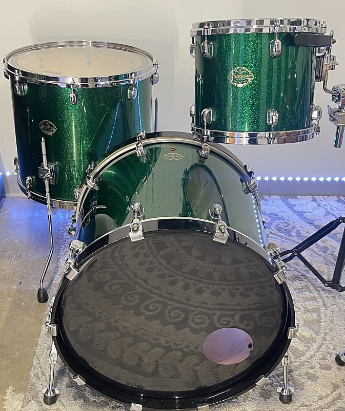 Tama Starclassic Green Sparkle Kit | Reverb