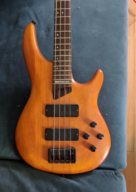 Samick Custom Bass - Natural Amber | Reverb