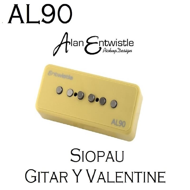 Alan Entwistle AL90 Alnico Neck P90 Soapbar Cream | Reverb