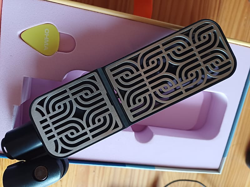 Ohma World Condenser Ribbon 2023 - silber-schwarz | Reverb