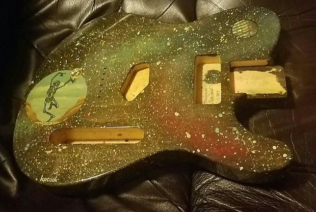 Project Tele Style Body Custom Painted Beautiful | Reverb