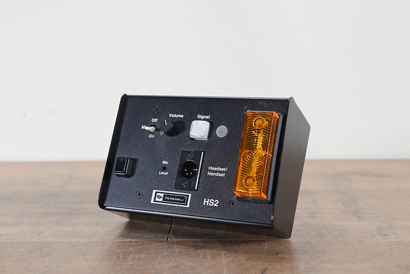 Pro Intercom HS2 Desktop Headset Station (church owned) | Reverb