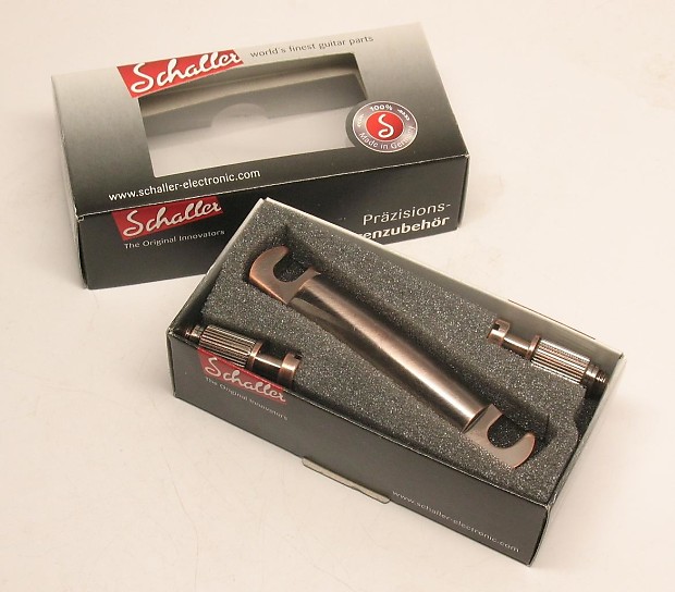 New Genuine SCHALLER Stopbar Guitar Tailpiece, VINTAGE COPPER | Reverb
