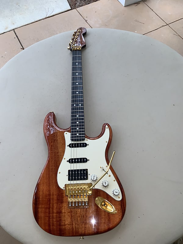 Warmoth Strat - Koa | Reverb