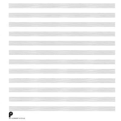 16 Manuscript Paper 16 Stave Passantino Manuscript Paper | Reverb