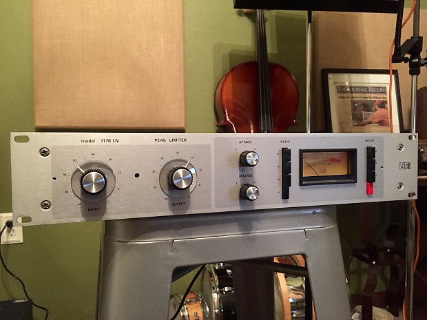 Vintage UREI 1176LN Analog Compressor Limiter Silver Face Rev | Reverb