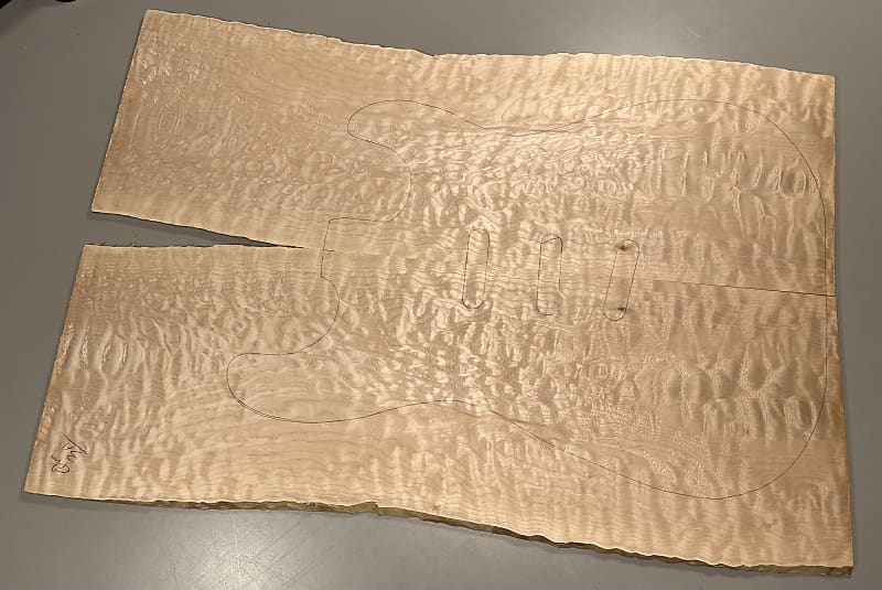 Drop Top - #8813 - 3A Grade Big Leaf Quilted Maple | Reverb