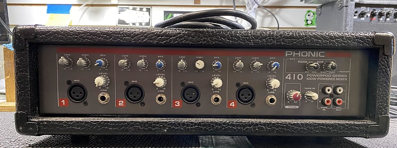 Phonic 410 - 100W Powered Mixer | Reverb