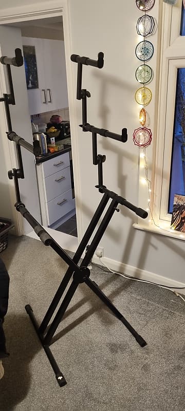 PL403 – 3 Tier Double X-Braced Keyboard Stand | Reverb UK
