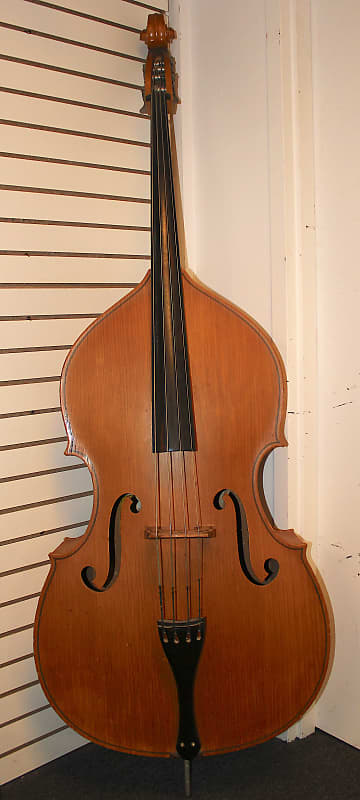 Engelhardt ES9 Swingmaster 3/4 Double Bass • Blonde • 1976 • | Reverb