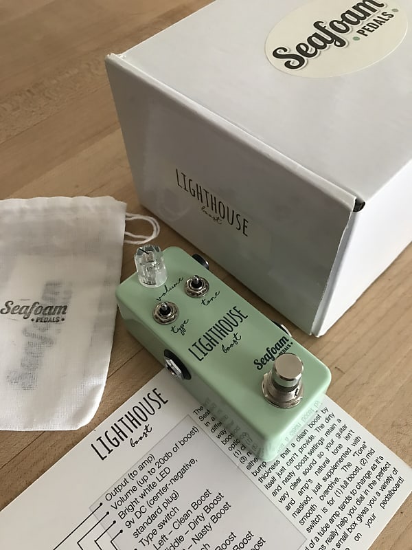 Seafoam Lighthouse Boost | Reverb
