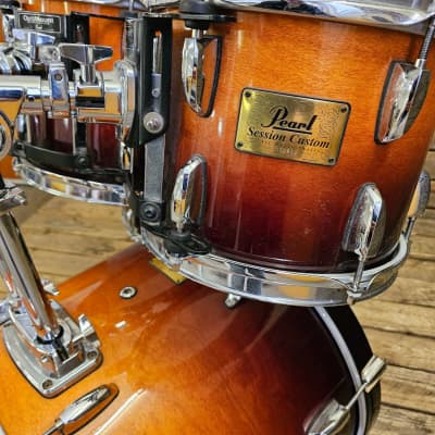 Drum Kit Pearl Session Custom All Maple, Vintage Fade | Reverb UK